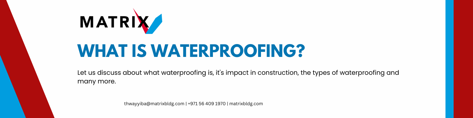 What is Waterproofing and How it Impact Us? | Ultimate Guide